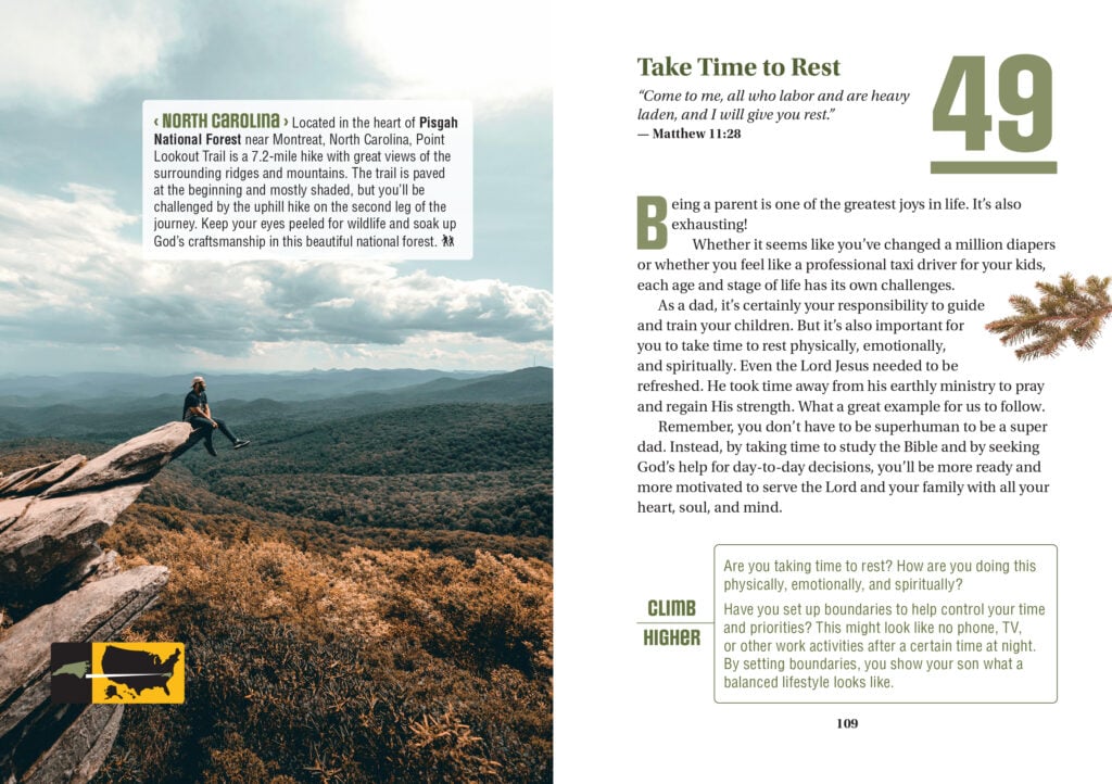 Trail-Ready: 101 Devotions for Dads with Boys - Trail Life USA Store