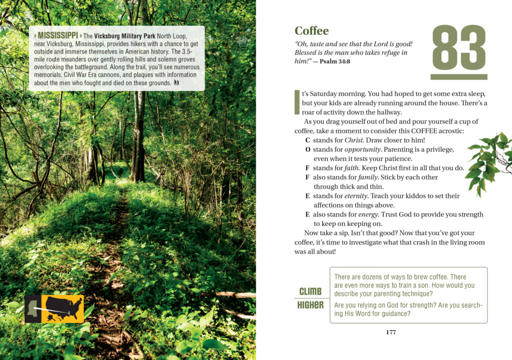 Trail-Ready: 101 Devotions for Dads with Boys - Trail Life USA Store