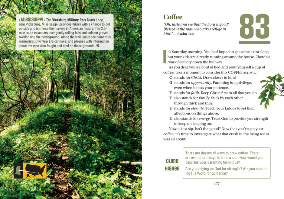 Trail-Ready: 101 Devotions for Dads with Boys - Trail Life USA Store