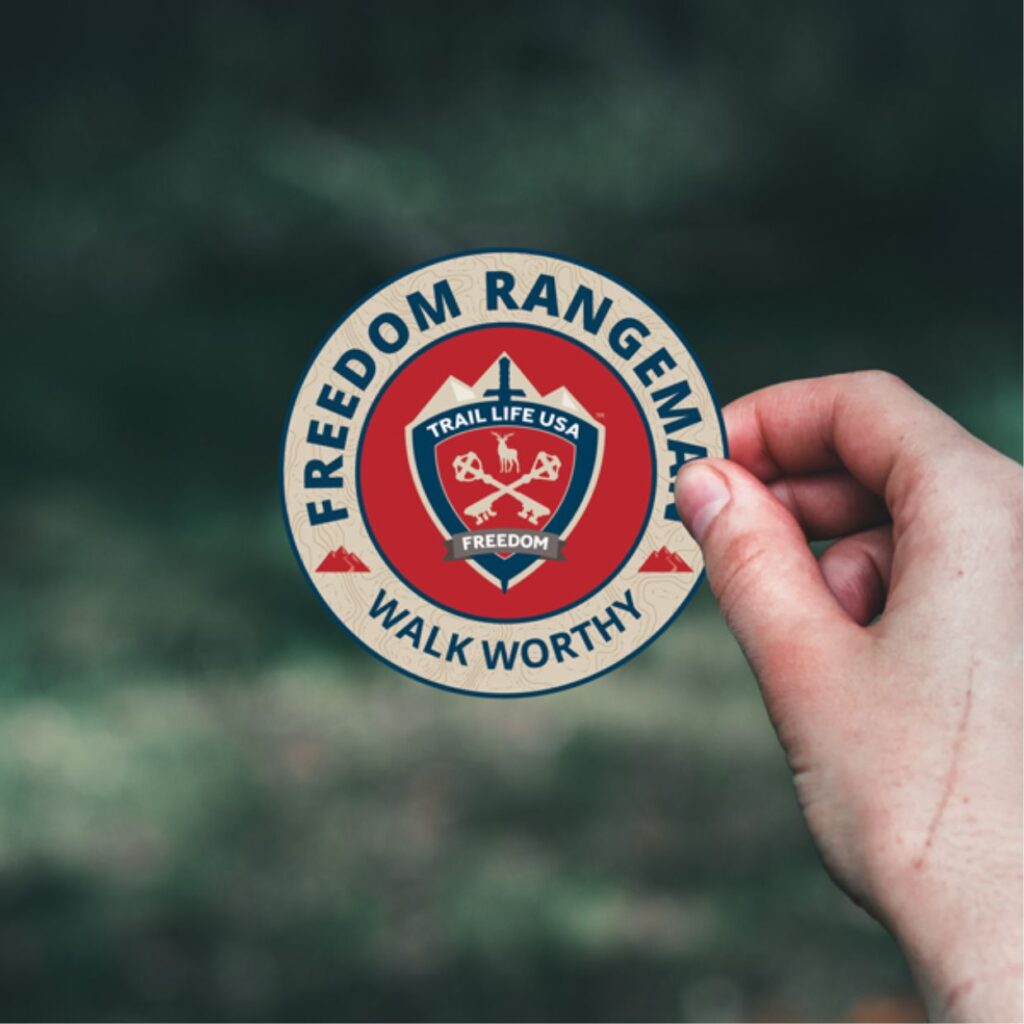 Freedom Rangeman Sticker - Trail Life USA Store