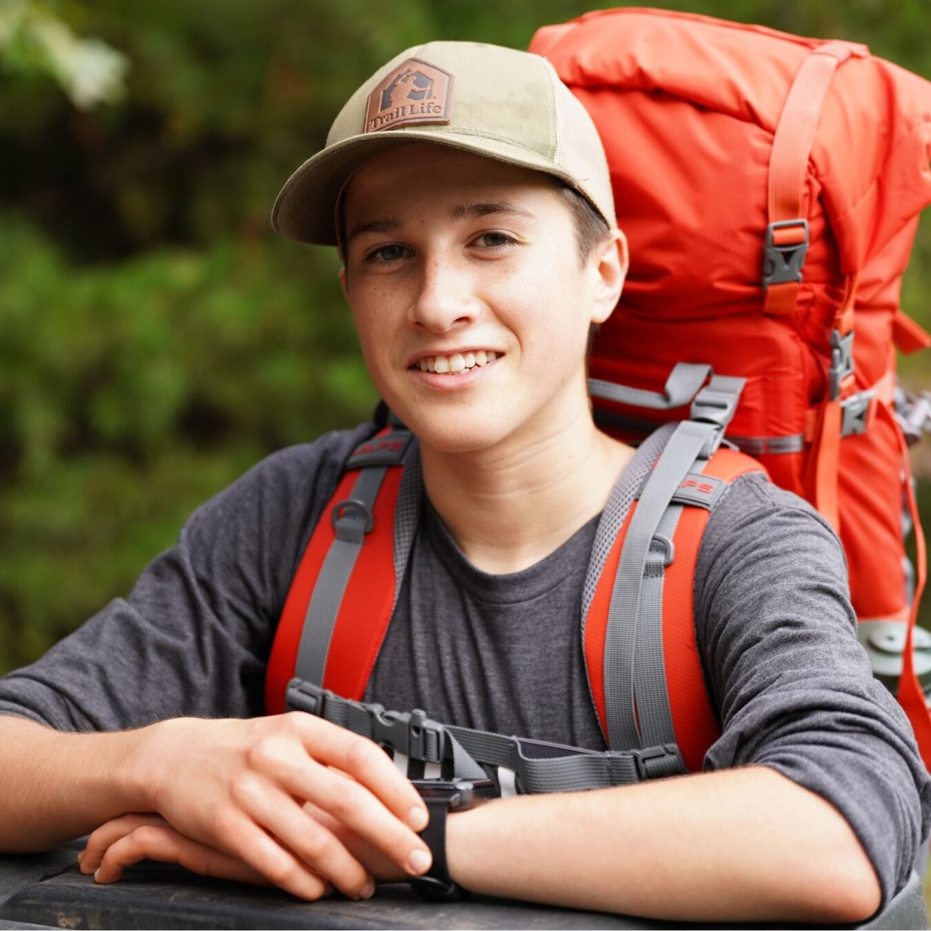 Trail Life Leather Patch Snapback Hat - Trail Life USA Store