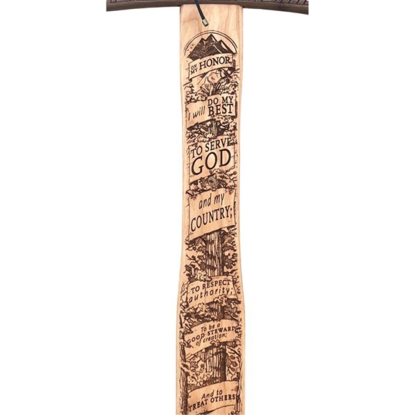 Trail Life USA Oath Sword - Wooden Plaque Wall Decor - Trail Life USA Store