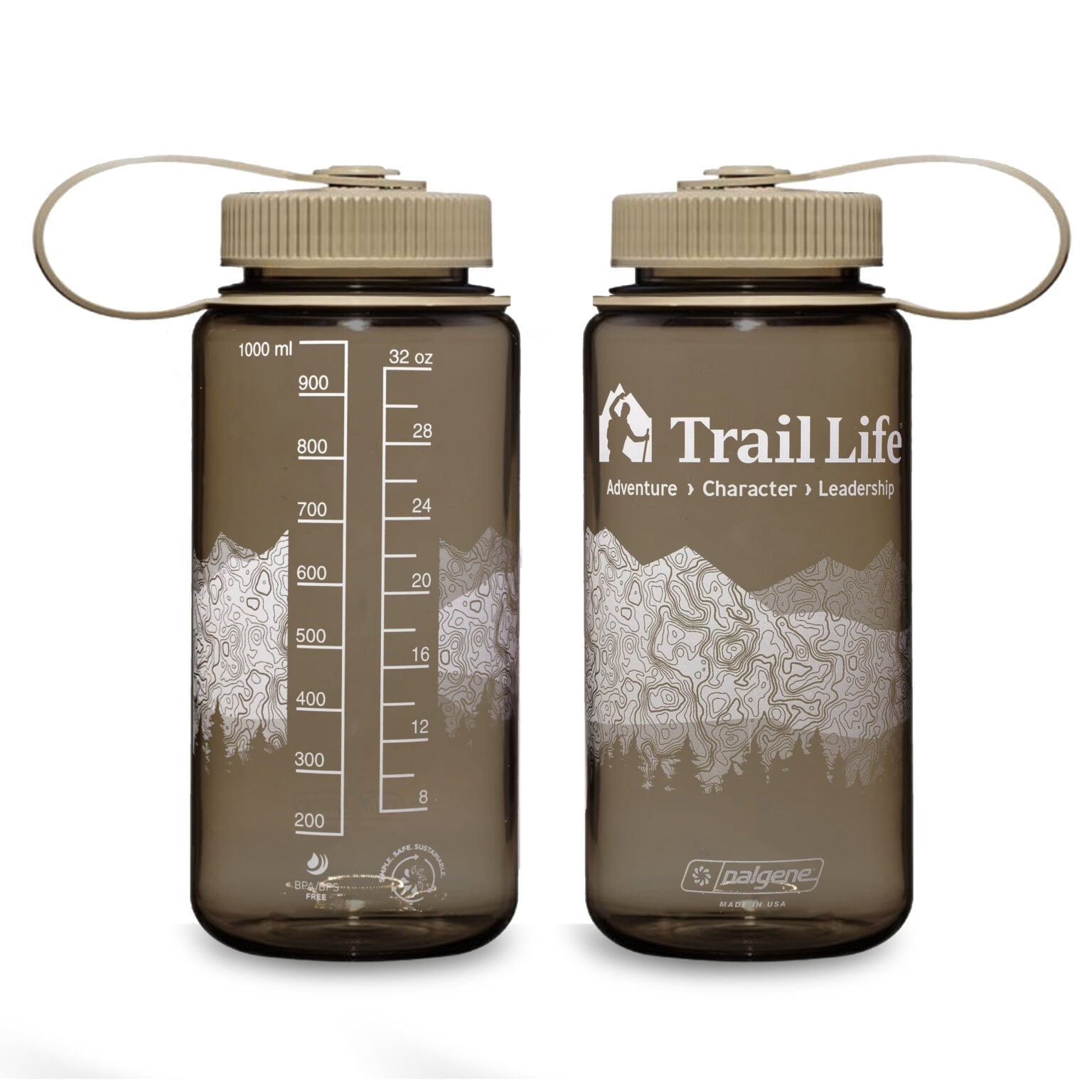 Mountain 32oz Wide Mouth Nalgene Water Bottle - Trail Life USA Store