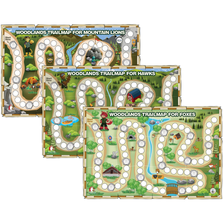 Woodlands Trail Trailmap Set - Trail Life USA Store