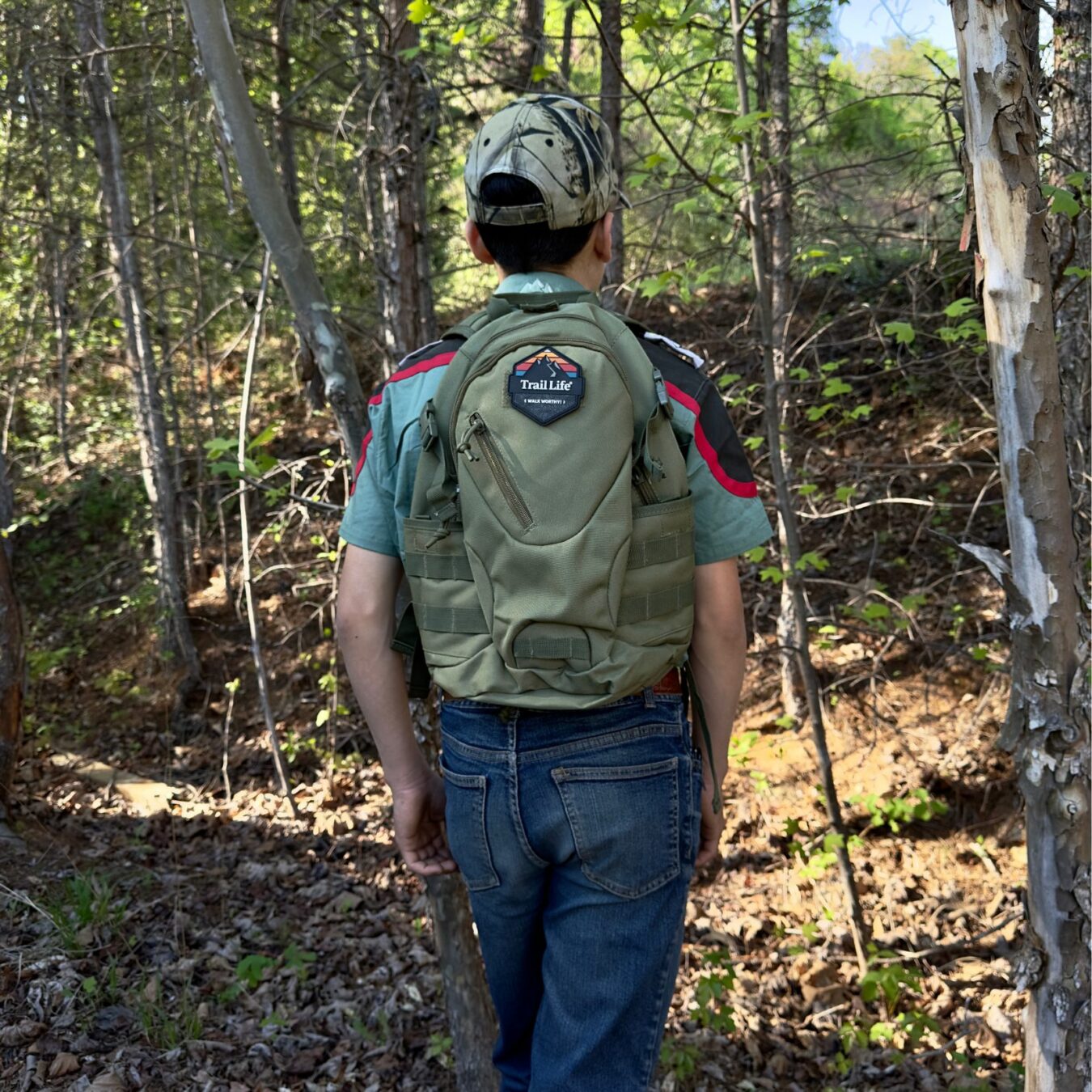 Trinity Peaks PVC Patch - Trail Life USA Store