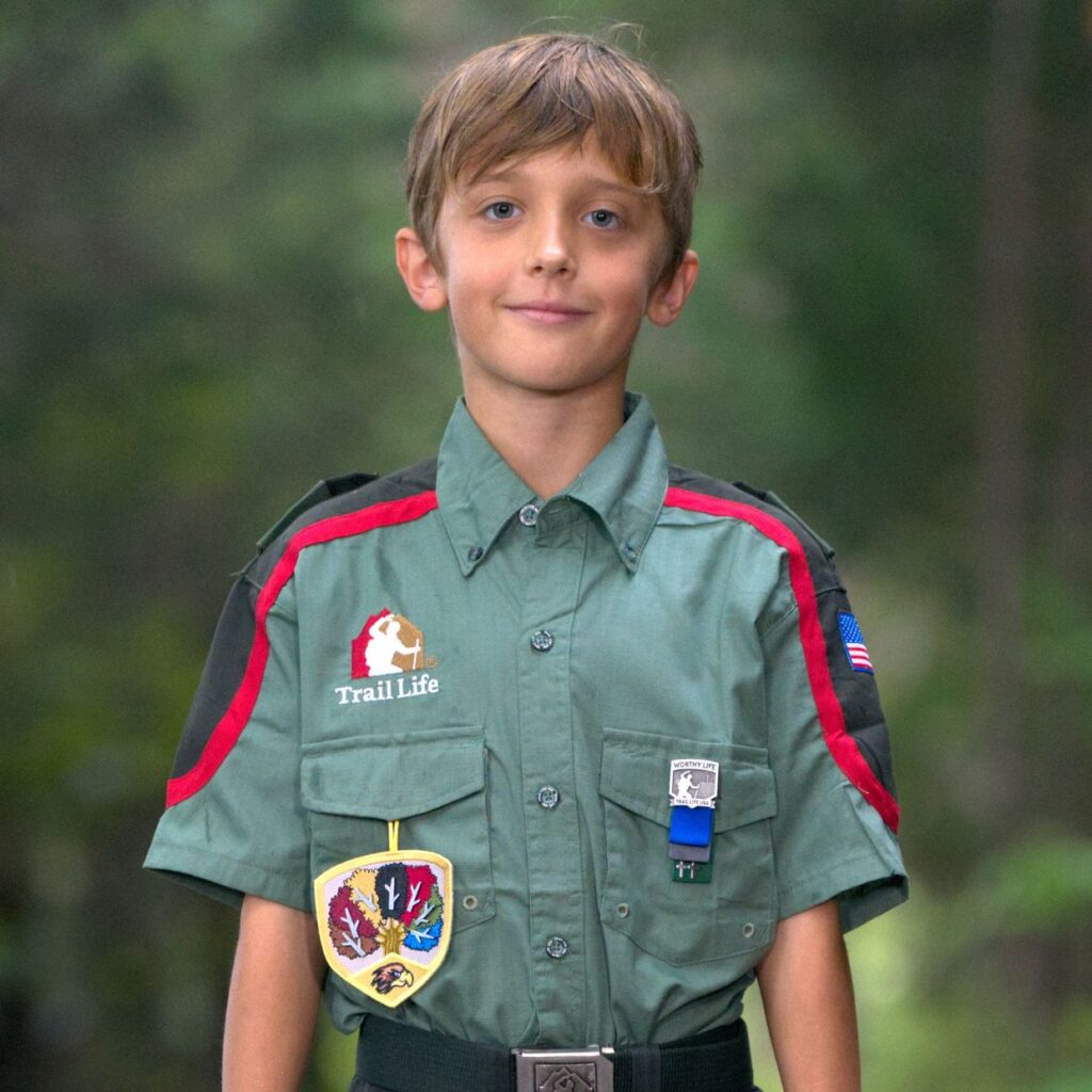 Woodlands Trail Hawk Branch Pin Pack of 10 - Silver - Trail Life USA Store